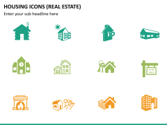 Real Estate Icons (Housing Icons) PowerPoint | SketchBubble