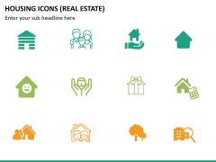 Real Estate Icons (Housing Icons) PowerPoint | SketchBubble