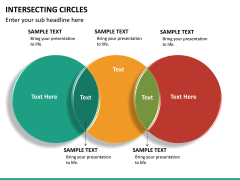 Intersecting Circles PowerPoint | SketchBubble