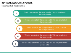 Key Takeaways PowerPoint Template | SketchBubble