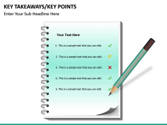 Key Takeaways PowerPoint Template | SketchBubble