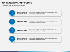 Key Takeaways PowerPoint Template | SketchBubble