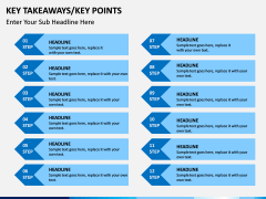 Key Takeaways PowerPoint Template | SketchBubble