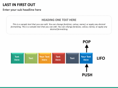 Last in First Out PowerPoint Template | SketchBubble