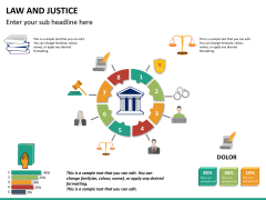 Law and Justice PowerPoint Template | SketchBubble