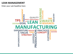 Lean Management PowerPoint Template | SketchLebble