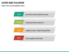 Lever and Fulcrum PowerPoint Template | SketchBubble