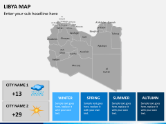 Libya Map for PowerPoint and Google Slides - PPT Slides