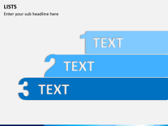 PowerPoint Lists | SketchBubble