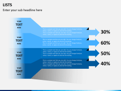 PowerPoint Lists | SketchBubble