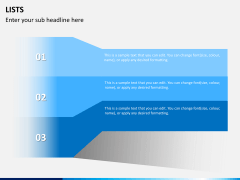 PowerPoint Lists | SketchBubble