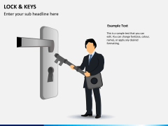 Lock & Keys PowerPoint and Google Slides Template - PPT Slides