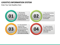 Logistics Information System PowerPoint Template | SketchBubble