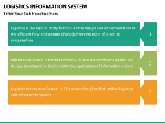 Logistics Information System PowerPoint Template | SketchBubble