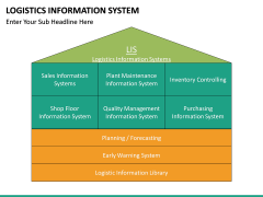 Logistics Information System PowerPoint Template | SketchBubble