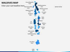 Maldives Map for PowerPoint and Google Slides - PPT Slides