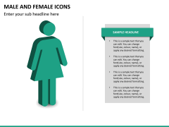 Male and Female Icons PowerPoint | SketchBubble