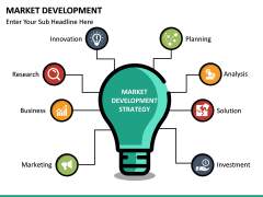 Market Development PowerPoint Template | SketchBubble