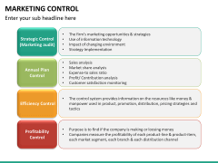 Marketing Control PowerPoint Template | SketchBubble