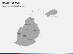 Mauritius Map for PowerPoint and Google Slides - PPT Slides