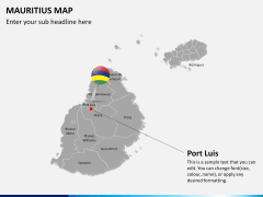 Mauritius Map for PowerPoint and Google Slides - PPT Slides