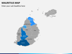 Mauritius Map for PowerPoint and Google Slides - PPT Slides