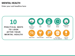Mental Health PowerPoint Template | SketchBubble