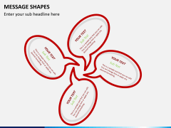 Message Shapes for PowerPoint and Google Slides - PPT Slides