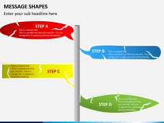 Message Shapes for PowerPoint and Google Slides - PPT Slides