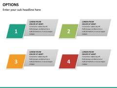 PowerPoint Options Chart | SketchBubble