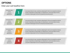 PowerPoint Options Chart | SketchBubble