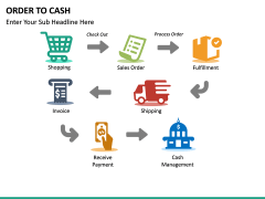 Order to Cash PowerPoint Template | SketchBubble