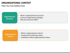 Organizational Context PowerPoint Template | SketchBubble