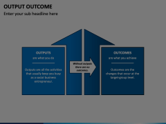 Output Outcome PowerPoint Template