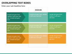 Overlapping Text Boxes PowerPoint Template | SketchBubble