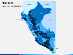 Peru Map for PowerPoint and Google Slides - PPT Slides