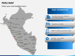 Peru Map for PowerPoint and Google Slides - PPT Slides