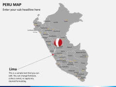 Peru Map for PowerPoint and Google Slides - PPT Slides