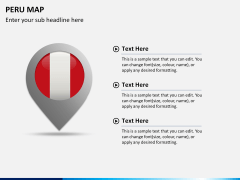 Peru Map for PowerPoint and Google Slides - PPT Slides