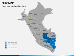 Peru Map for PowerPoint and Google Slides - PPT Slides