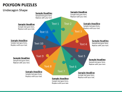 Polygon Puzzle PowerPoint Template | SketchBubble