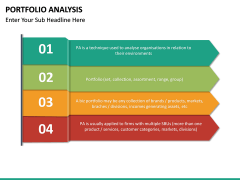 Portfolio Analysis PowerPoint Template | SketchBubble