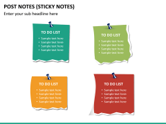 PowerPoint Post It Notes (Sticky Notes) | SketchBubble