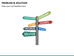 Problem and Solution PowerPoint Template | SketchBubble