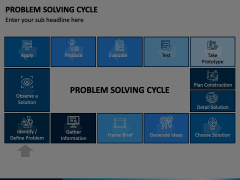 Problem Solving Cycle PowerPoint and Google Slides Template - PPT Slides