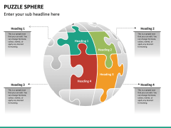 Puzzle Sphere PowerPoint | SketchBubble