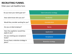 Recruiting Funnel PowerPoint Template | SketchBubble