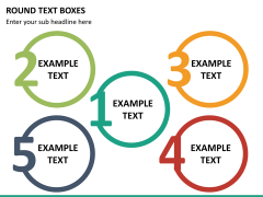 Round Text Box PowerPoint Template | SketchBubble