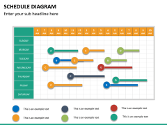 PowerPoint Schedule Diagram | SketchBubble