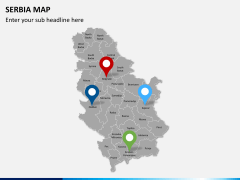 Serbia Map for PowerPoint and Google Slides - PPT Slides